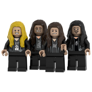 Led Zeppelin minifigs custom printed